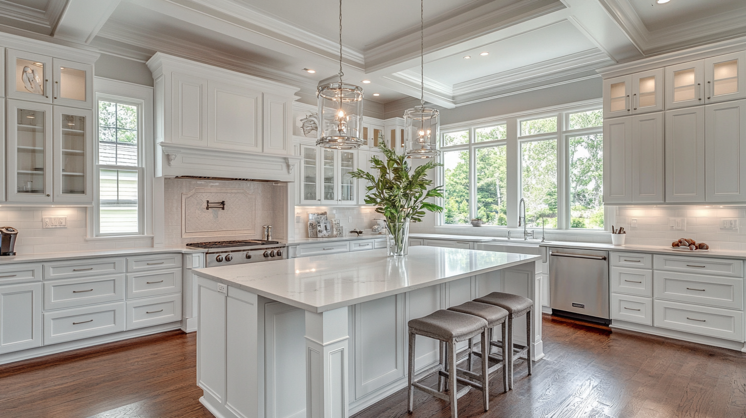 30 Best Modern White Kitchen Cabinets Ideas - PA Home