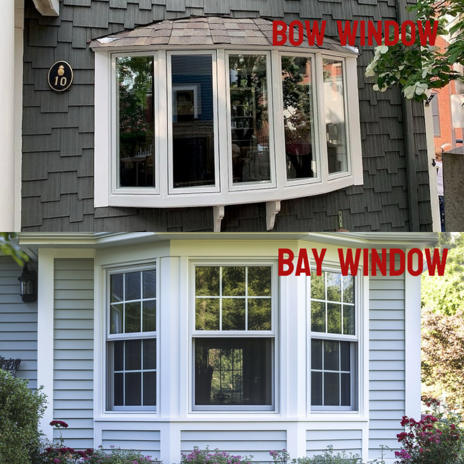 Bay Windows vs Bow Windows: What are the Difference?