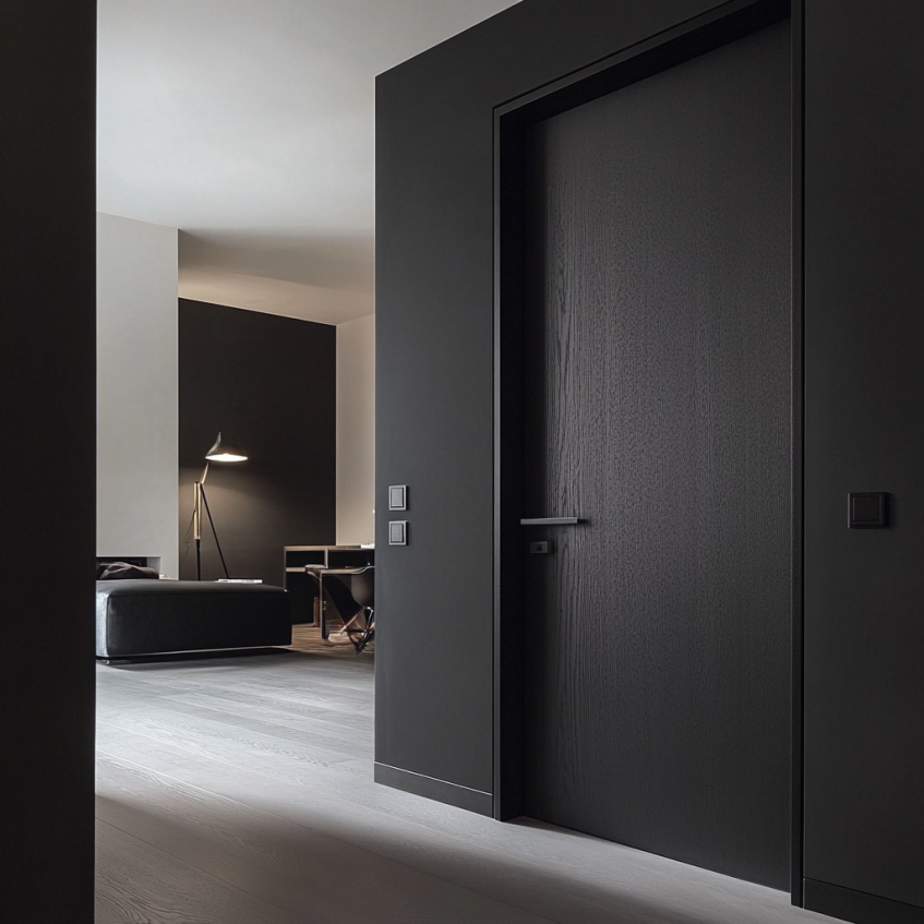 Top 20 Modern Dark Interior Doors Ideas - PA Home