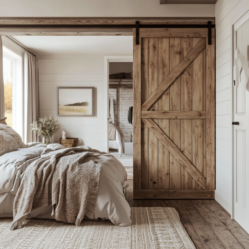 Transform Your Bedroom with These Stunning Wooden Sliding Door Ideas ...