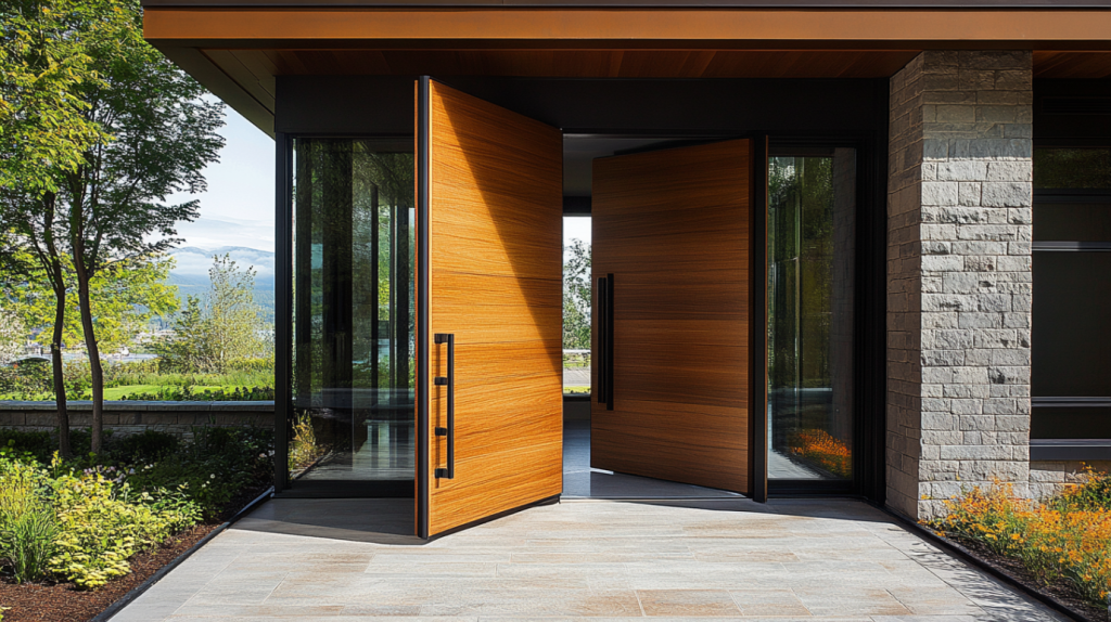 10 Custom Wood Door Ideas