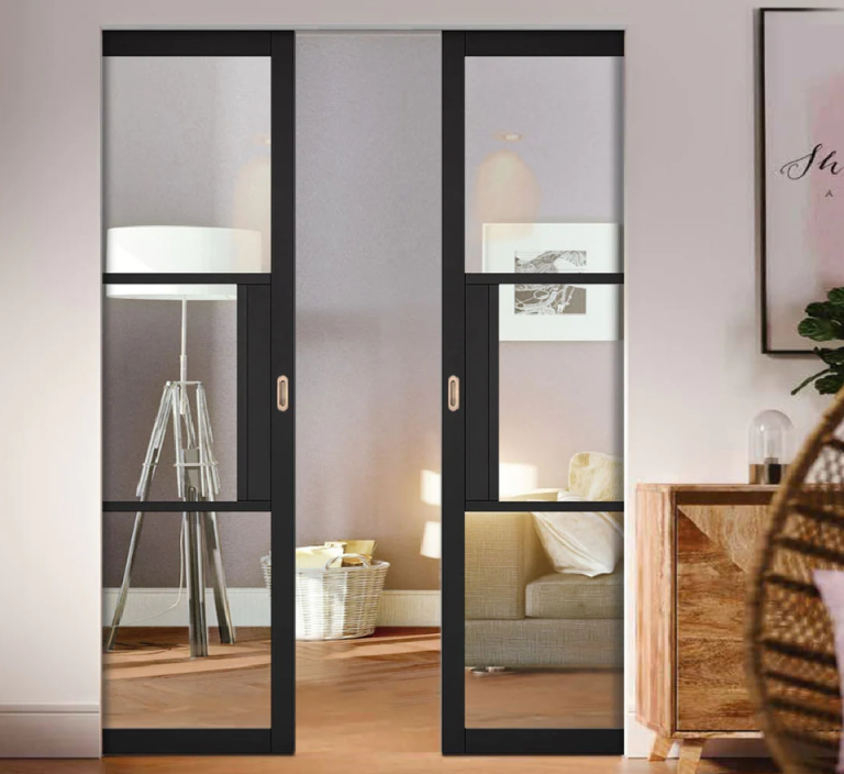 Astounding Glass Pocket Doors Photos