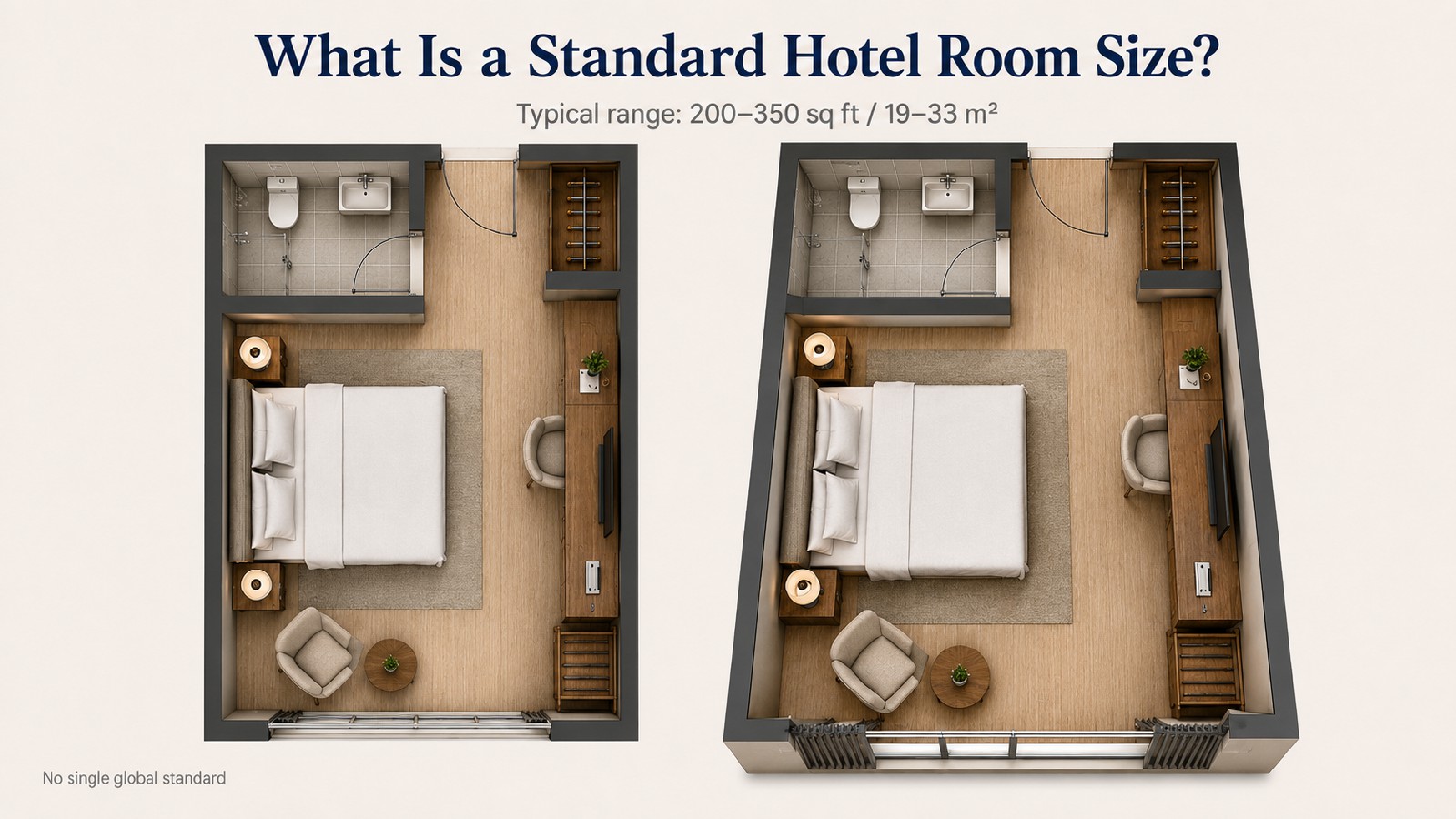 Standard Hotel Room Size: A Complete Guide